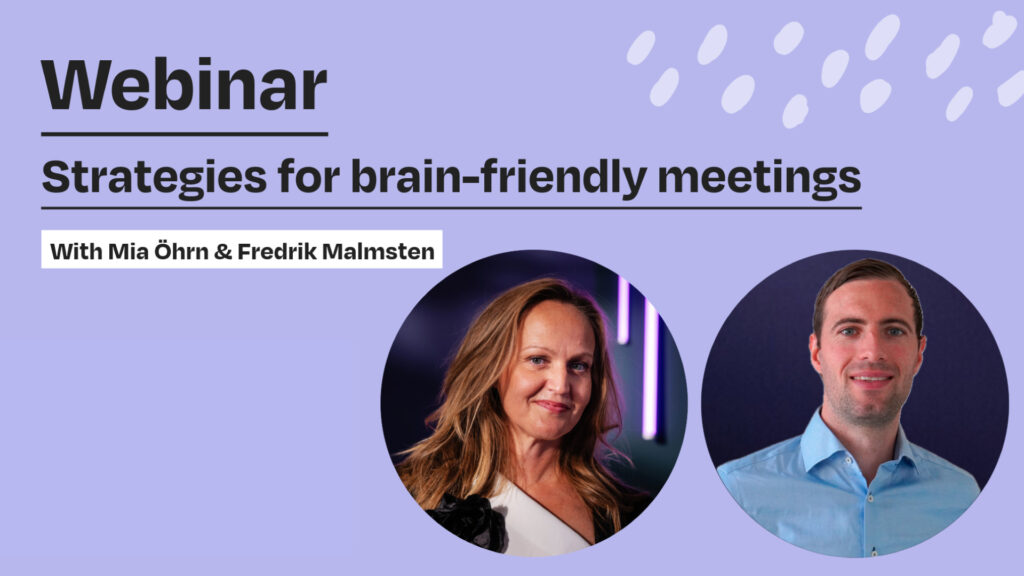Strategies for brain-friendly meetings - Seidat